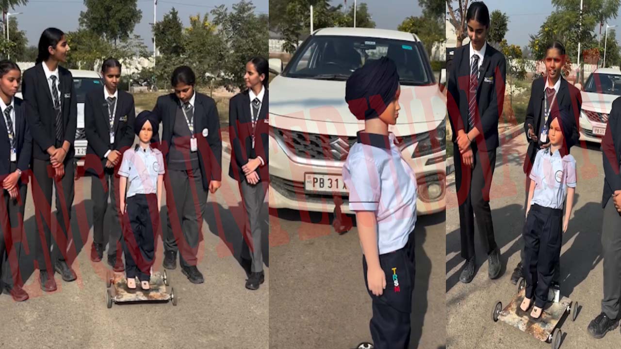 Punjab की इन बच्चियों ने बनाया पहला Sikh Robot, आग बुझाने-बम डिफ्यूज ...